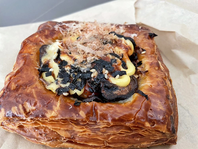 Pastry innovation that makes you do a double-take&mdash;this Danish combines flaky layers with savory toppings for an unexpected flavor journey.