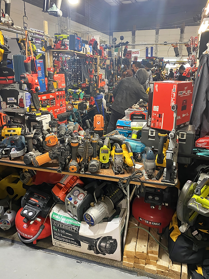 Tool paradise exists where weekend warriors find professional-grade equipment without the professional price tags.