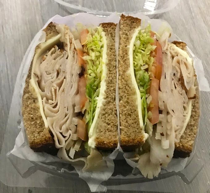 Even the sandwich game is strong here. Layers of turkey, fresh veggies, and just the right condiments make lunch feel like a special occasion.