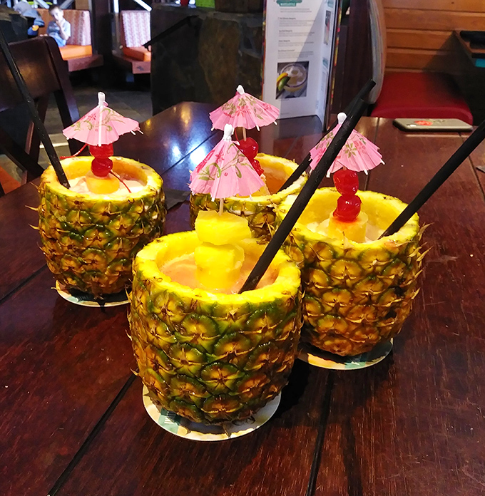 The Ultimate Pineapple drinks &ndash; where the vessel is as impressive as the contents, turning happy hour into a tropical celebration.