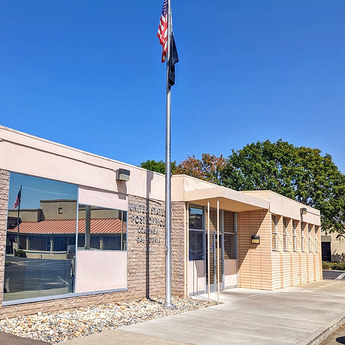 Coalinga's Post Office stands as a testament to practical architecture and community service&mdash;where your mail arrives without the coastal premium pricing.