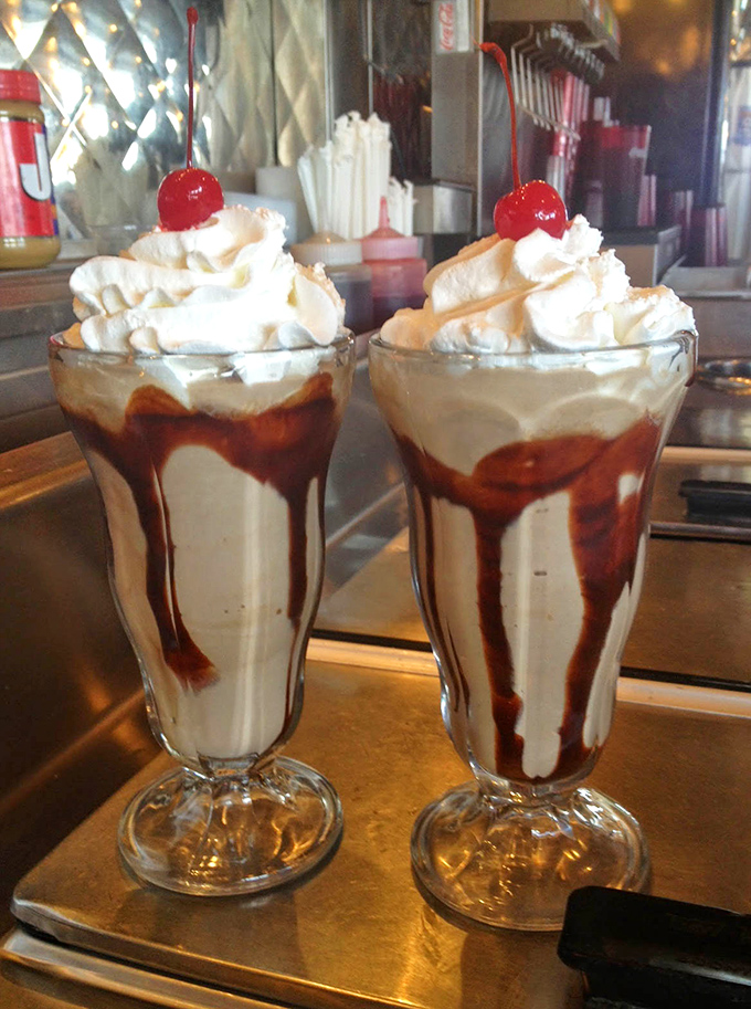 These milkshakes aren't just dessert&mdash;they're architecture, engineering, and art, topped with whipped cream mountains and cherry beacons.