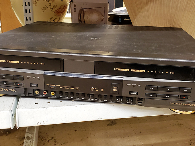 This VCR has seen things&mdash;movies, TV shows, and an era when "Be Kind, Rewind" wasn't just a nostalgic catchphrase.