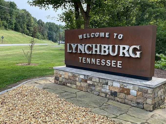 "Welcome to Lynchburg, Tennessee" &ndash; six words that promise authentic experiences. This rustic sign marks the threshold to a town that punches above its weight.