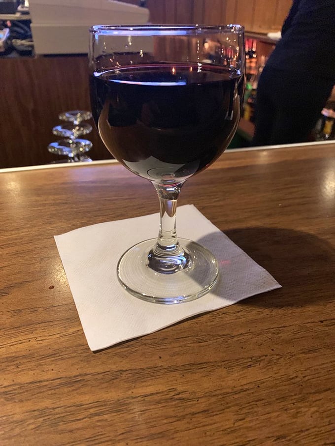 A glass of robust red wine waiting to meet its soulmate: your steak. In wine country, even casual glasses have serious credentials.