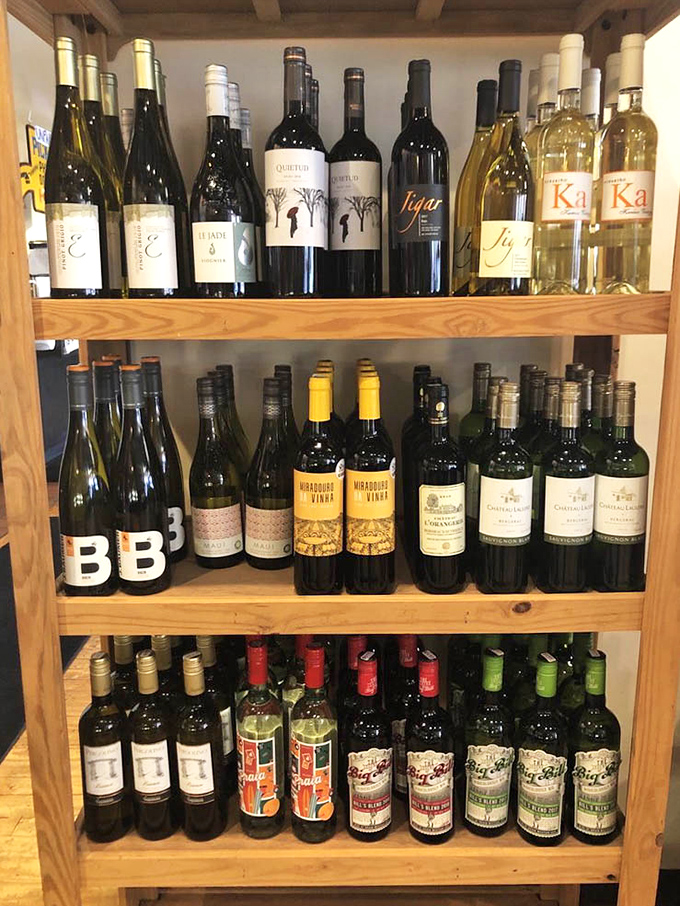 The wine selection proves Katzinger's isn't just sandwich royalty&mdash;it's a full-fledged gourmet market where your Reuben can find its perfect match.