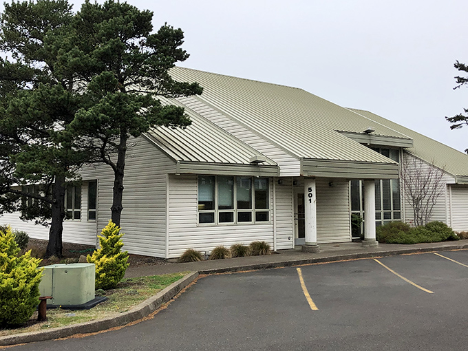 The Yachats Commons serves as the community's living room, where locals gather and visitors quickly feel like they belong.