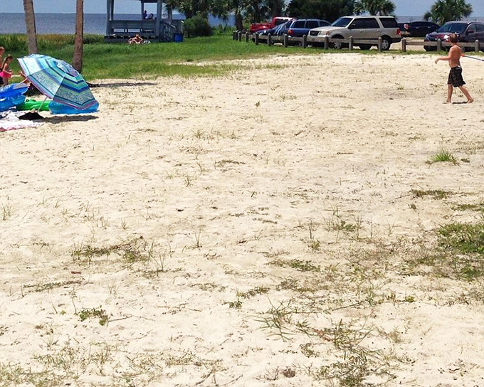 The kind of beach that doesn't need volleyball tournaments or jet skis to be perfect &ndash; just bring a chair and your ability to appreciate silence.