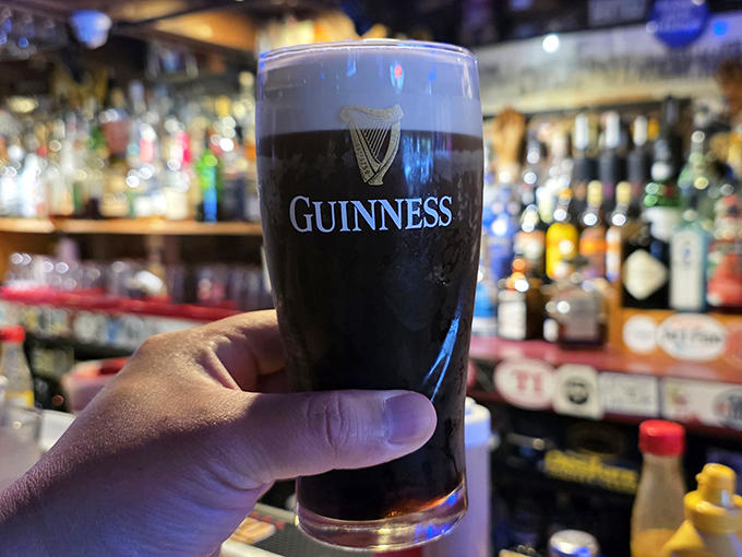 A properly poured Guinness is like a little black dress&mdash;classic, sophisticated, and always appropriate. The perfect companion to tame a mighty burger.