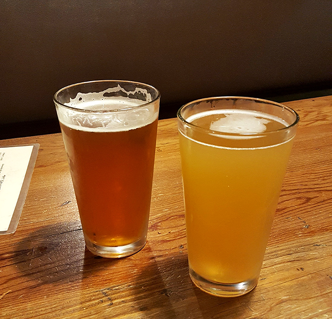 Cold craft beer: nature's perfect solution to the mathematical equation of spicy BBQ plus thirst equals pure satisfaction.