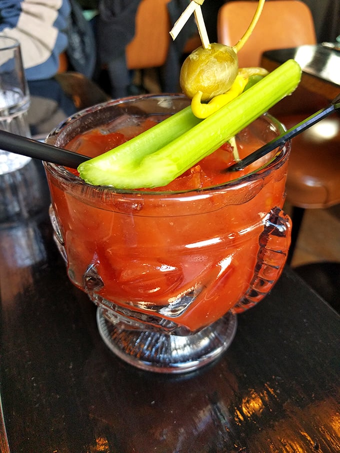 A bloody mary this photogenic deserves its own social media account and modeling contract.