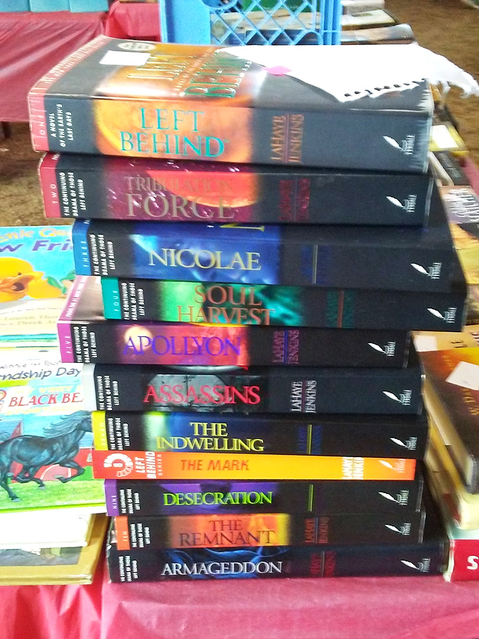 The Left Behind series stands ready for new readers, a literary time capsule of faith-based fiction that dominated bookshelves in the early 2000s.
