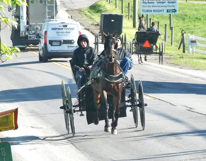The morning commute takes on new meaning when your vehicle runs on oats instead of gasoline. A reminder that not all progress requires batteries.
