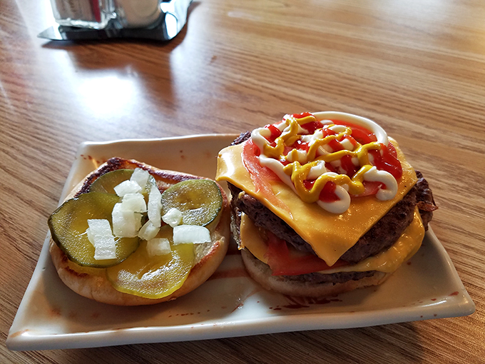 This isn't some pretentious $18 "artisanal" burger &ndash; it's the honest-to-goodness real deal that reminds you why Americans fell in love with burgers in the first place.
