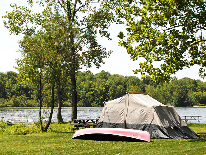 Home sweet tent home, where s'mores taste better and stars shine brighter than any five-star hotel.