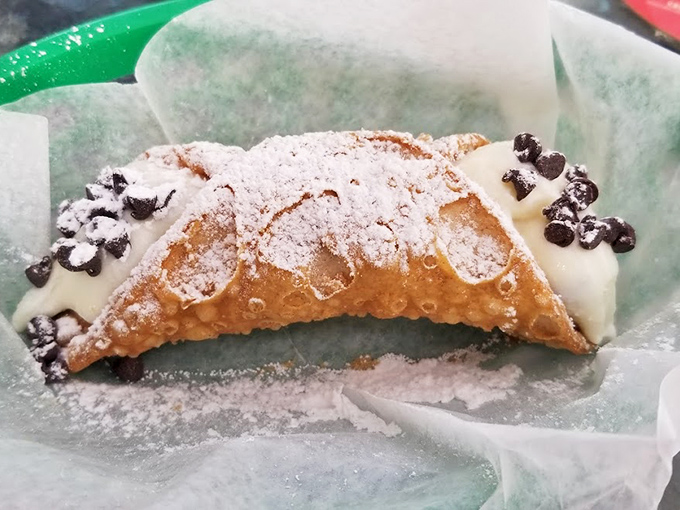 Sweet endings come in crispy shells. This cannoli doesn't need to "leave the gun" &ndash; you'll want to take it with you everywhere.