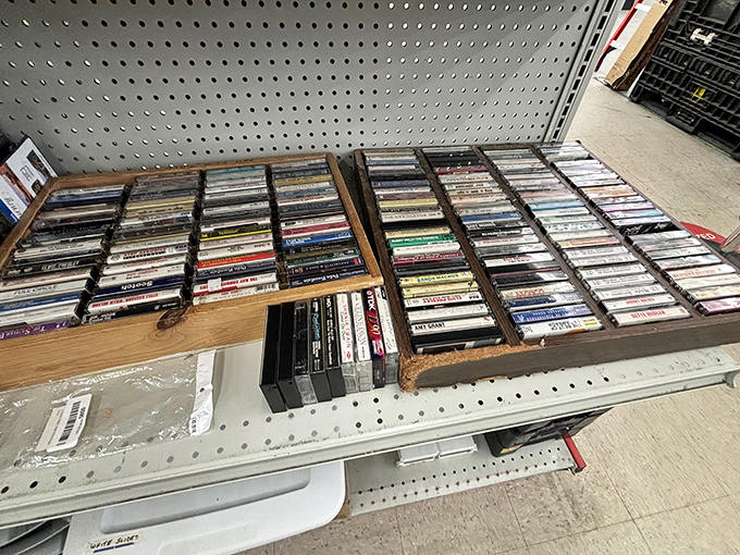 Musical nostalgia lives here, where mixtapes and memories collide in the most delightful way.