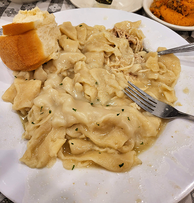 Chicken and dumplings so authentic, you'll swear your grandmother snuck into the kitchen when nobody was looking.