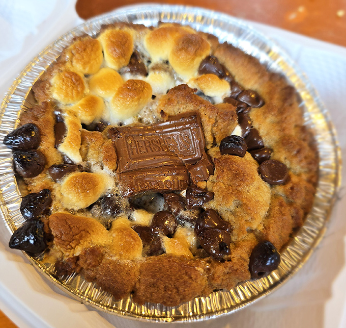 This s'mores-inspired dessert proves that even after a barbecue feast, there's always that magical second stomach reserved exclusively for something sweet.