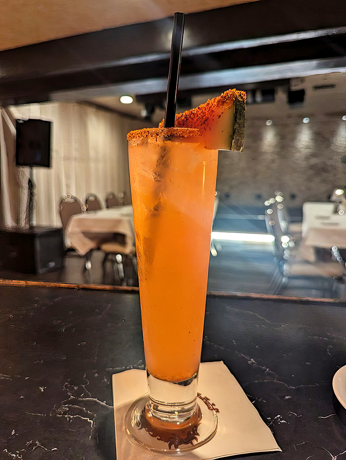 This tall, tangy cocktail with its tajin-rimmed glass is the liquid equivalent of California sunshine. Sip slowly&mdash;good things take time.