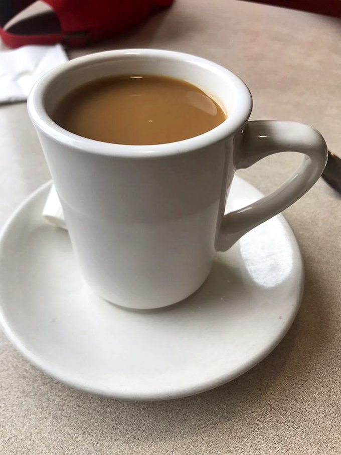 In a world of fancy coffee contraptions, there's something profoundly reassuring about a simple diner mug. This isn't just caffeine&mdash;it's liquid stability in an unpredictable universe.
