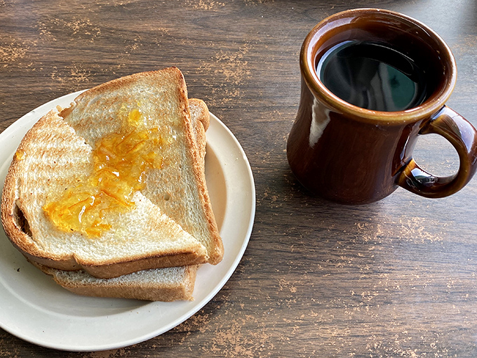 Toast and coffee: civilization's most perfect pairing since 5,000 B.C. Sometimes the simplest pleasures are the most profound.