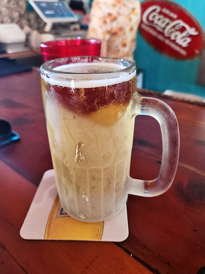 The frosty mug that launched a thousand "ahhhhs"&mdash;because nothing complements a perfect burger like an ice-cold beer.