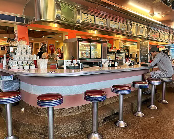 The heart of any great diner is its counter&mdash;where solo diners become part of the extended family and coffee cups never reach empty.