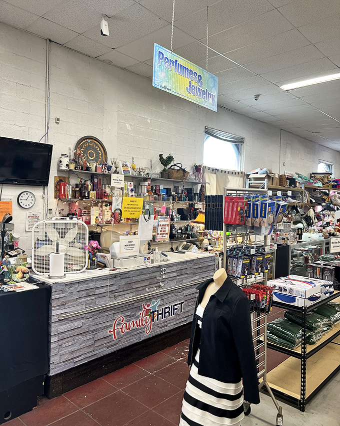 Command central: where treasures are priced and jewelry finds new wrists. The gateway between past lives and future possibilities.