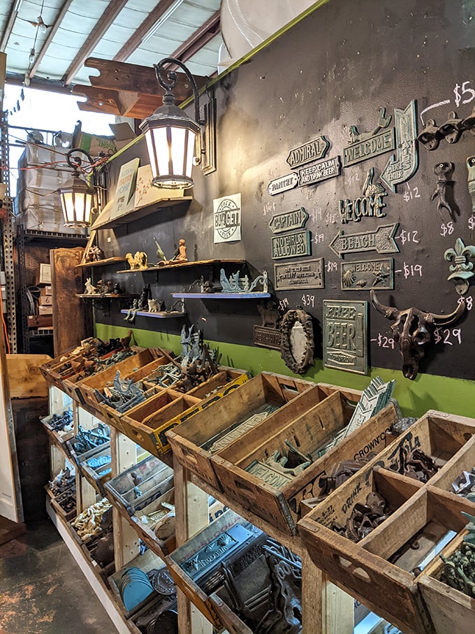Maritime treasures and nautical finds create a sea captain's paradise right here in landlocked Sarasota's treasure trove.