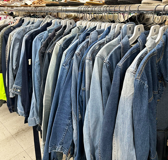 Jean jacket heaven for the indecisive shopper. From acid-washed relics to modern classics, your perfect denim companion awaits discovery.