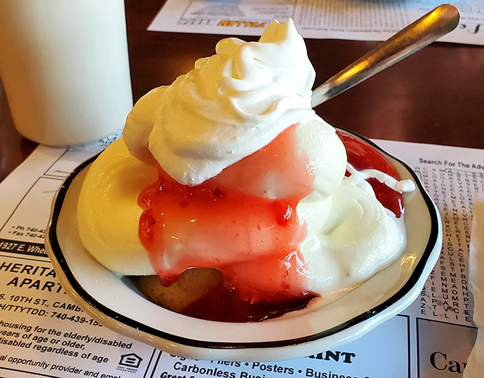 This strawberry shortcake doesn't just end a meal&mdash;it provides closure. That cloud of whipped cream could make angels jealous of our earthly desserts.