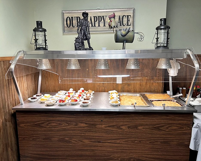 "Our Happy Place" indeed &ndash; a dessert bar that understands happiness is measured in pie slices and cake squares.