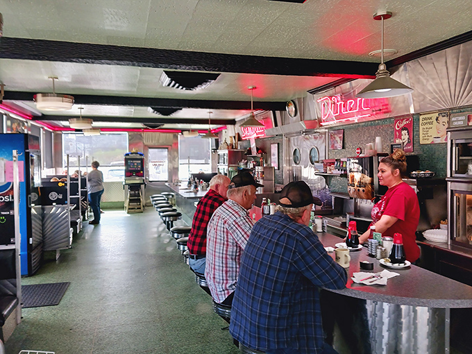 Where stories are exchanged over coffee&mdash;these counter seats have heard more local news than any newspaper in Somerset County.