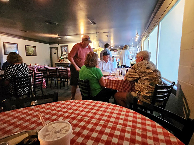 Conversations flow as freely as the sweet tea. In this dining room, strangers become friends united by their mutual appreciation for exceptional beef.