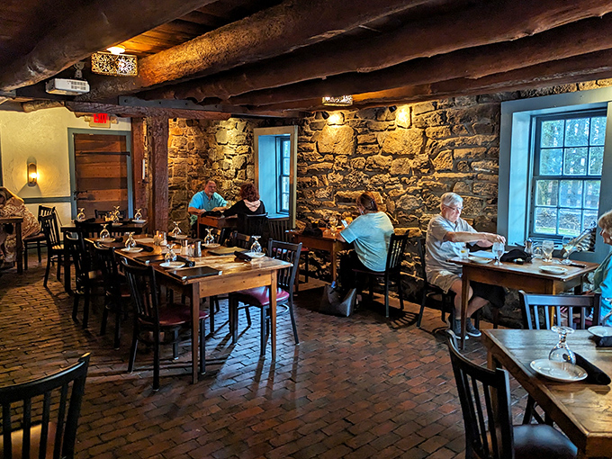 The kind of dining room where strangers become friends over shared appetizers and bourbon recommendations.