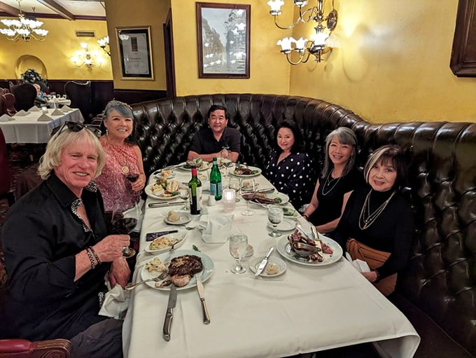 Generations gather around white tablecloths, creating memories that will last longer than the debate over who gets the last bite of dessert. 