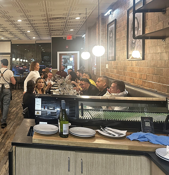 The dining room buzz that sounds better than any dinner playlist ever could.