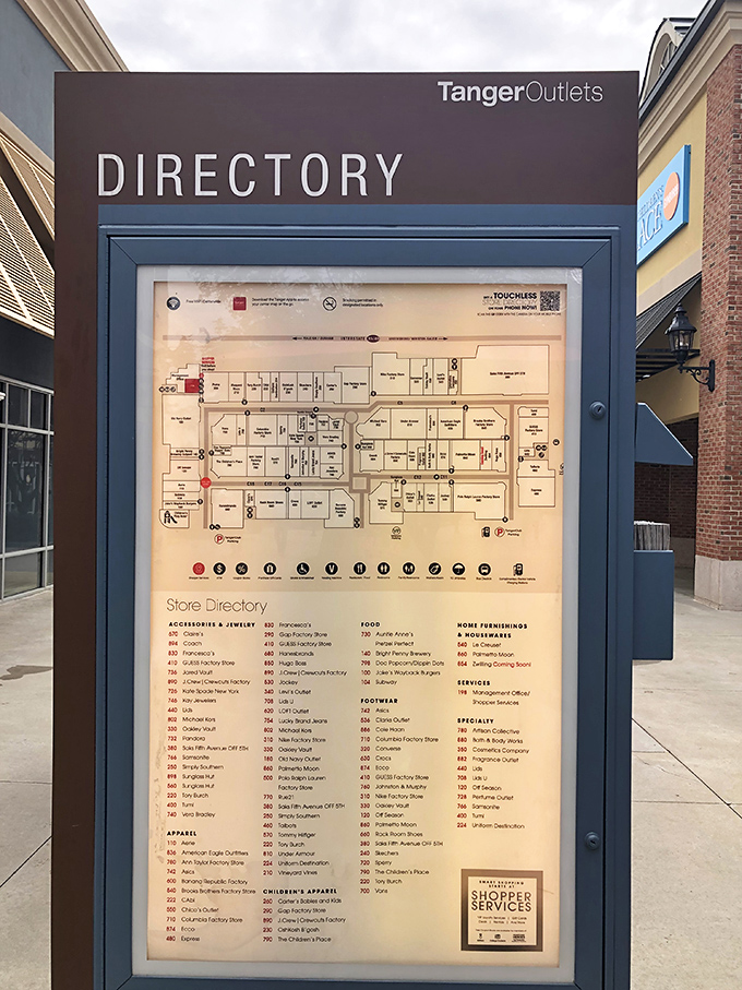 The directory serves as your treasure map to savings. Study it like you're planning a heist, but one that's completely legal.