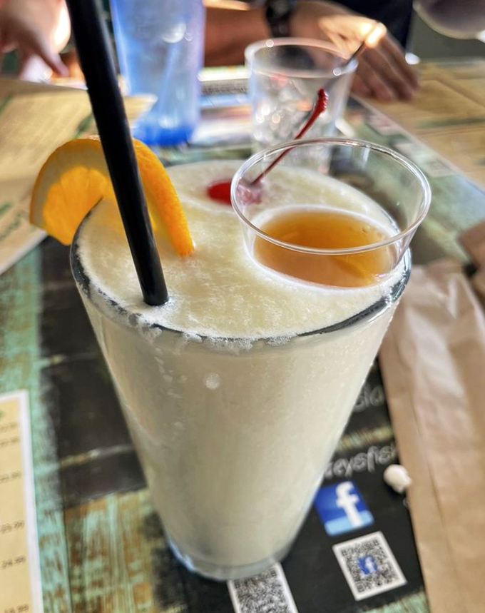 This isn't just a frozen drink&mdash;it's Florida's answer to air conditioning in a glass, complete with vacation vibes.