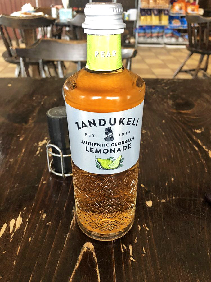 Georgian pear lemonade&mdash;because sometimes water just doesn't cut it when you're embarking on a transcontinental flavor journey.