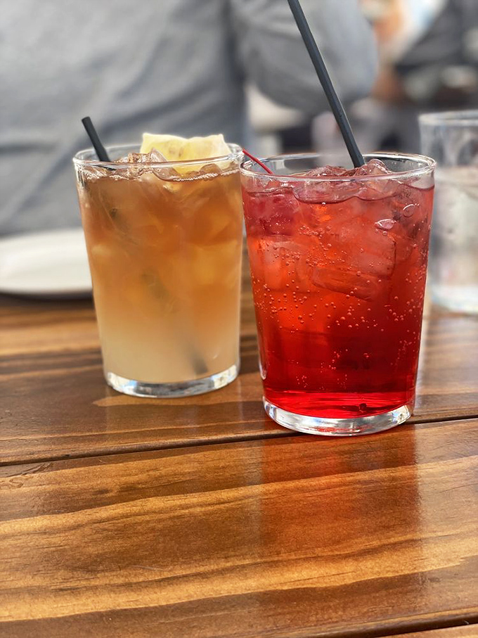 Cocktails that capture Tiburon's essence: refreshing, colorful, and guaranteed to make the bay views even more spectacular.