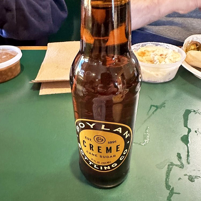 Nothing complements barbecue quite like an ice-cold bottle of cane sugar soda. Sweet meets heat in the ultimate flavor tango.