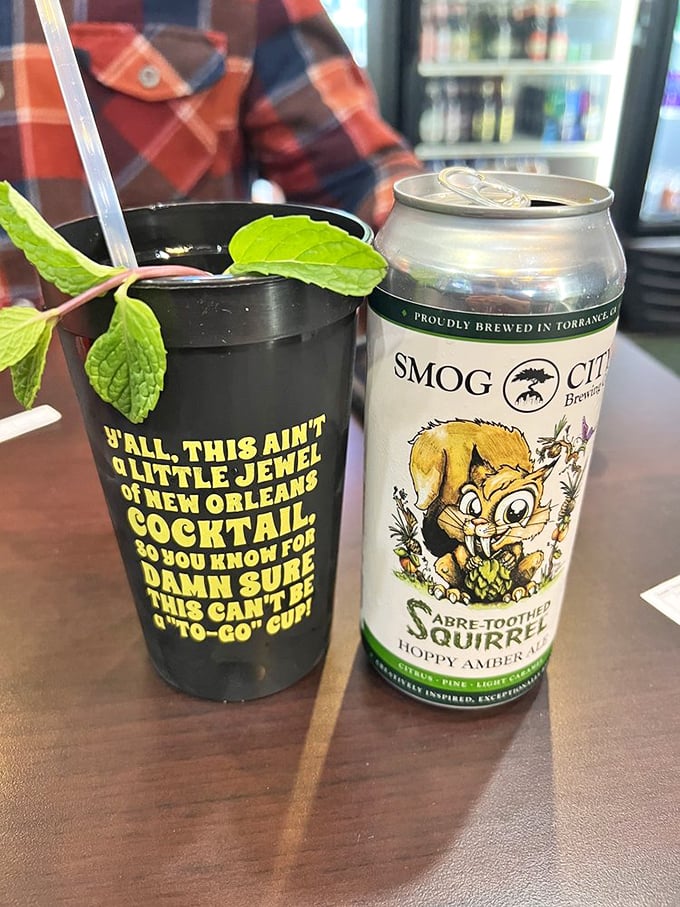 When your drink cup comes with attitude, you know you're in the right place. Pairing local craft beer with New Orleans sass.