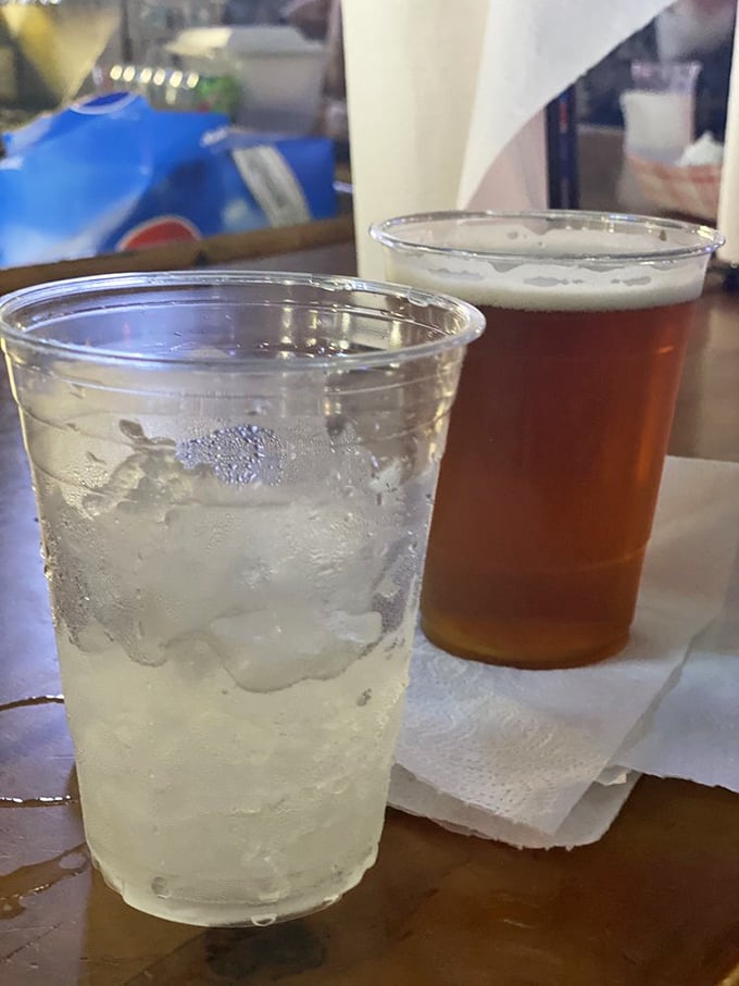 Cold drinks in plastic cups &ndash; the universal signal that you're about to have an authentic, no-frills food experience worth remembering.