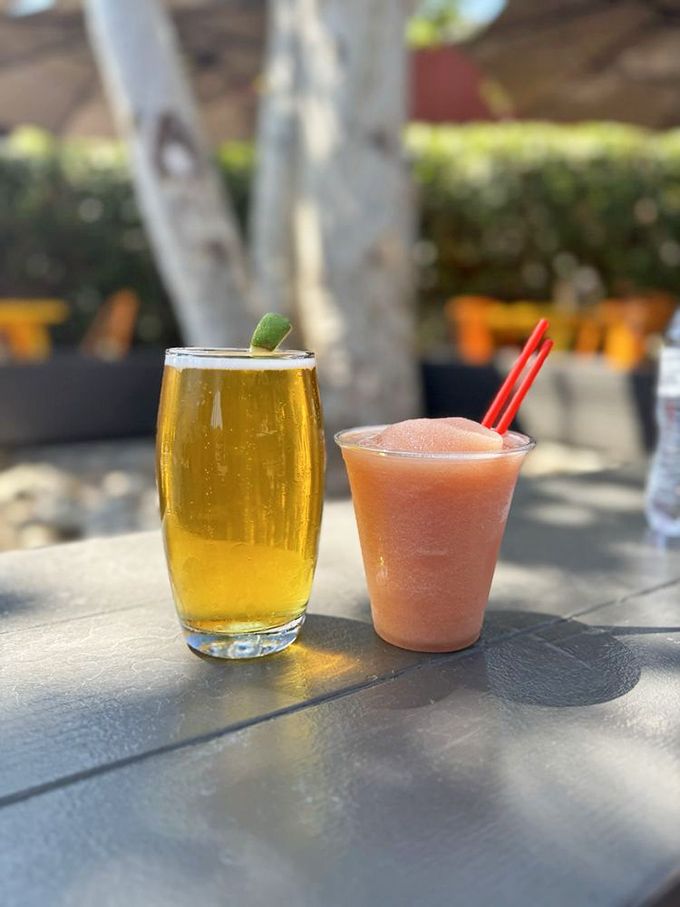 Cold beer and frozen cocktails: barbecue's perfect wingmen. Like Batman and Robin, if they were delicious and helped you survive spicy food.