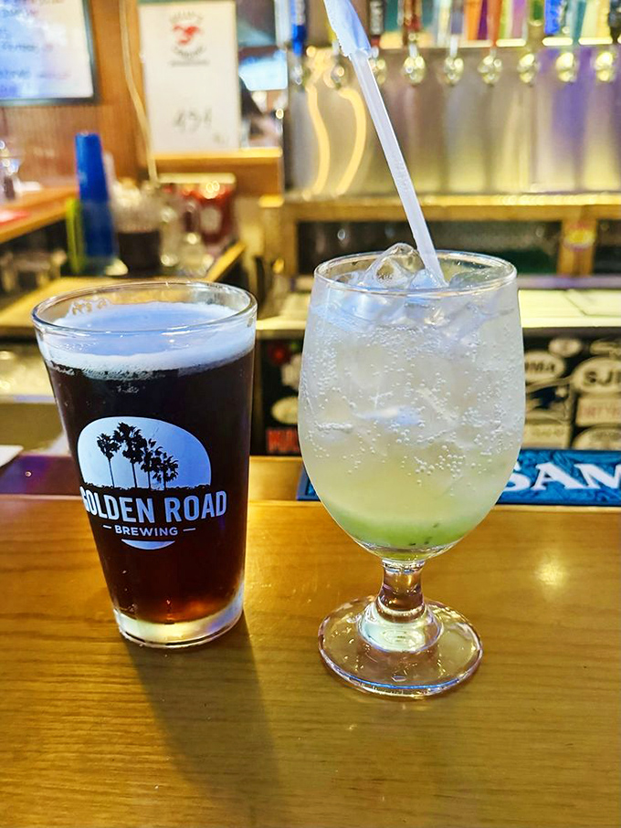 Even the drinks at Kelly's Landing look like they're having a good time. One sip and you'll be on Boston time.