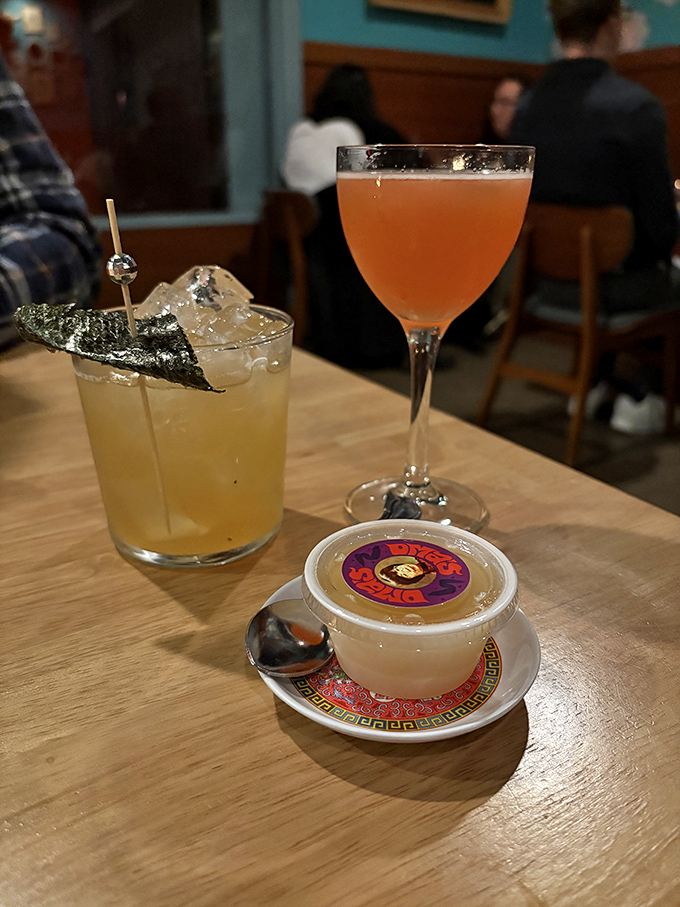 Cocktails that transport you straight to a tropical sunset, with garnishes that aren't just pretty&mdash;they're part of the story.