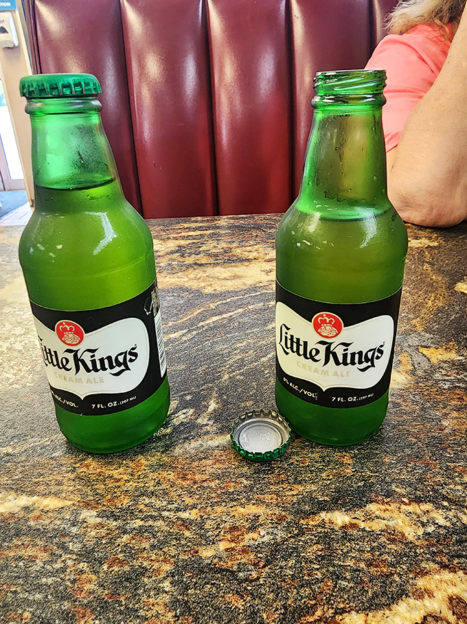 Little Kings cream ale – because sometimes a sandwich this honest deserves a beer that doesn't need to show off.