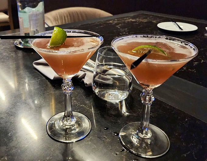 These cocktails aren't just drinks &ndash; they're liquid therapy in stemware, with perfect salt rims and lime accents for dramatic effect.